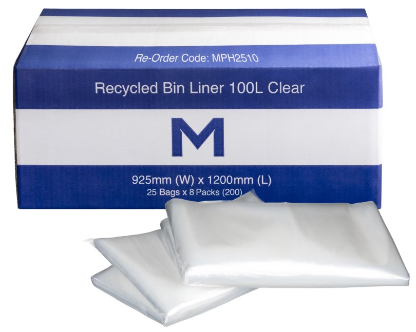 Recycled Bin Liners 100L