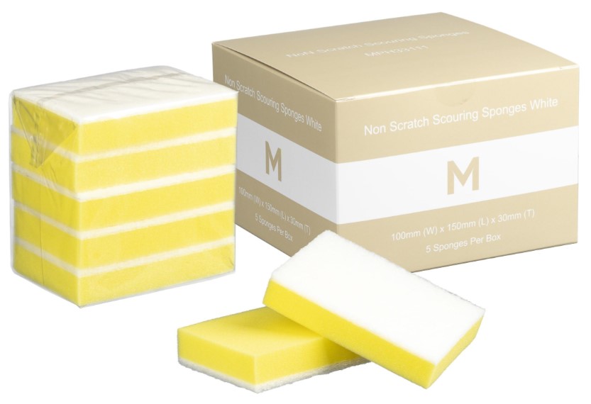 Non Scratch Scouring Sponges